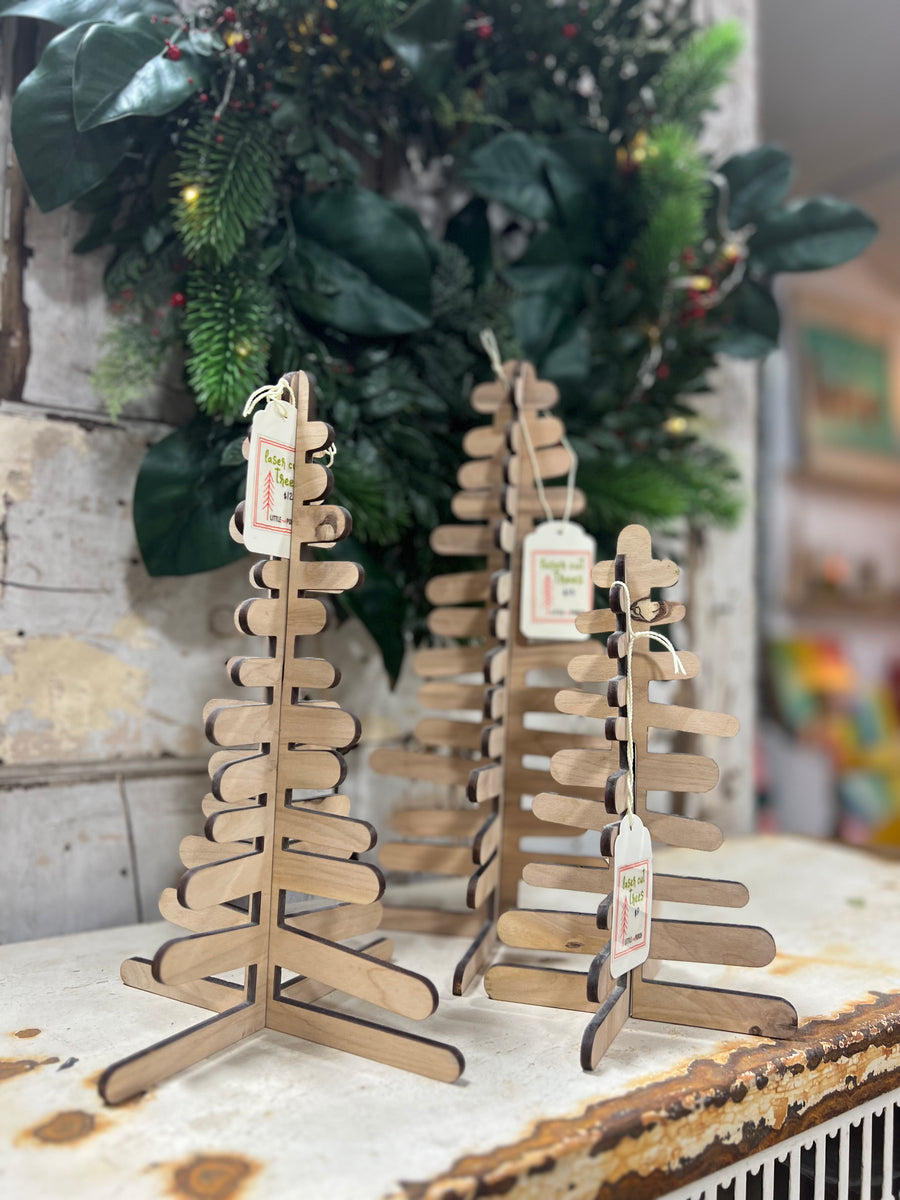 Laser cut trees – Little Red Porch Signs